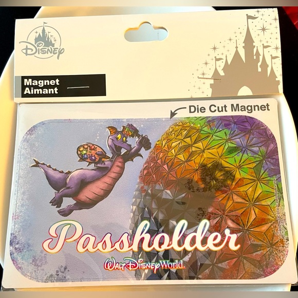 Disney | Accessories | Disney Epcot Passholder Magnet New | Poshmark